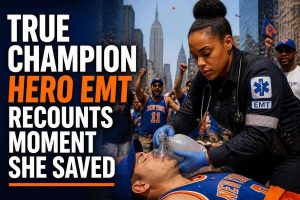 True champion Hero EMT recounts moment she saved Knicks fan suspected ...